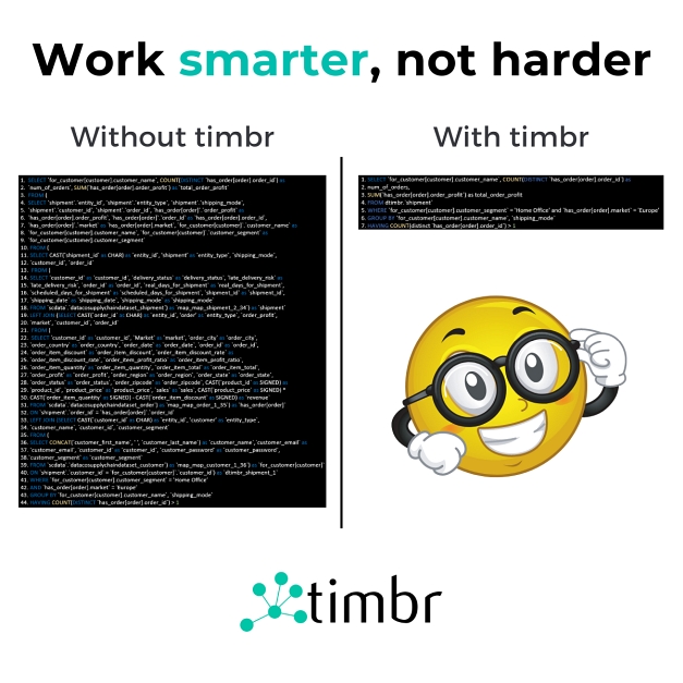 Smarter data teams use Timbr | Timbr.ai