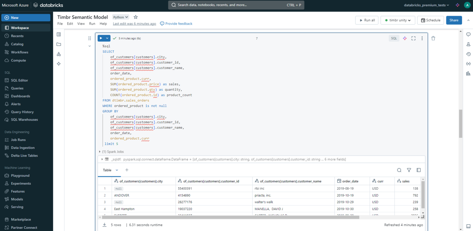 From ETL to Semantic Model: Modeling a Semantic Layer in Databricks with Timbr | Timbr.ai